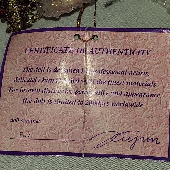 goldenvale | Toys | Goldenvale Collection Fay Porcelain Doll | Poshmark